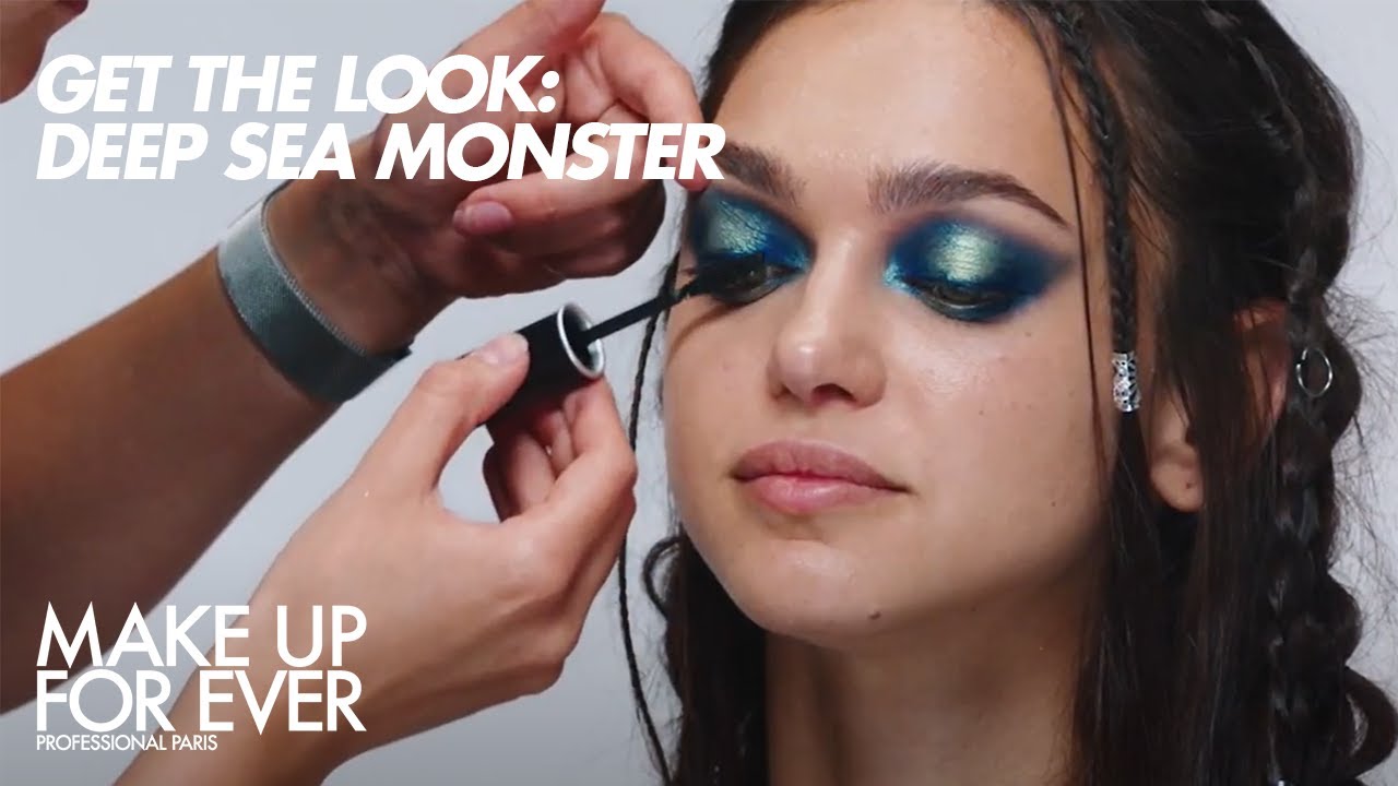 HALLOWEEN TUTORIAL: Deep Sea Monster | MAKE UP FOR EVER - YouTube