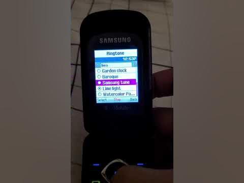 Samsung SGH-T139 ringtones - YouTube