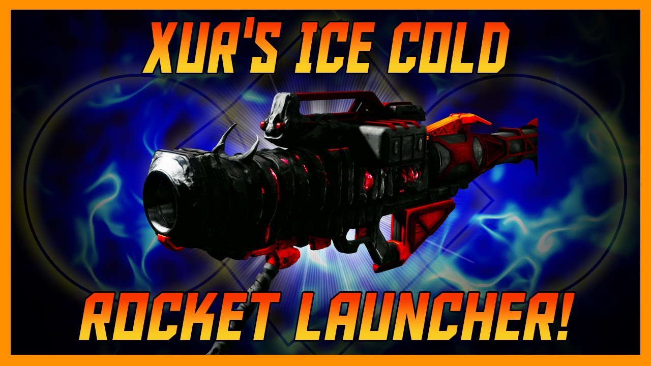 Xur's Nice Stated Exotic Armor! Haunted Armor! Ice Cold Rocket Launcher ...