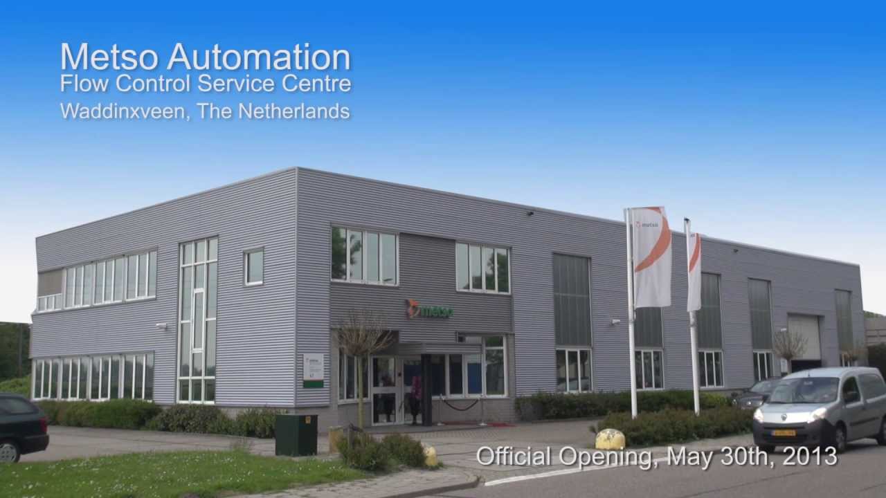 Metso's 34th Service Center, Waddinxveen, Netherlands offical opening ...
