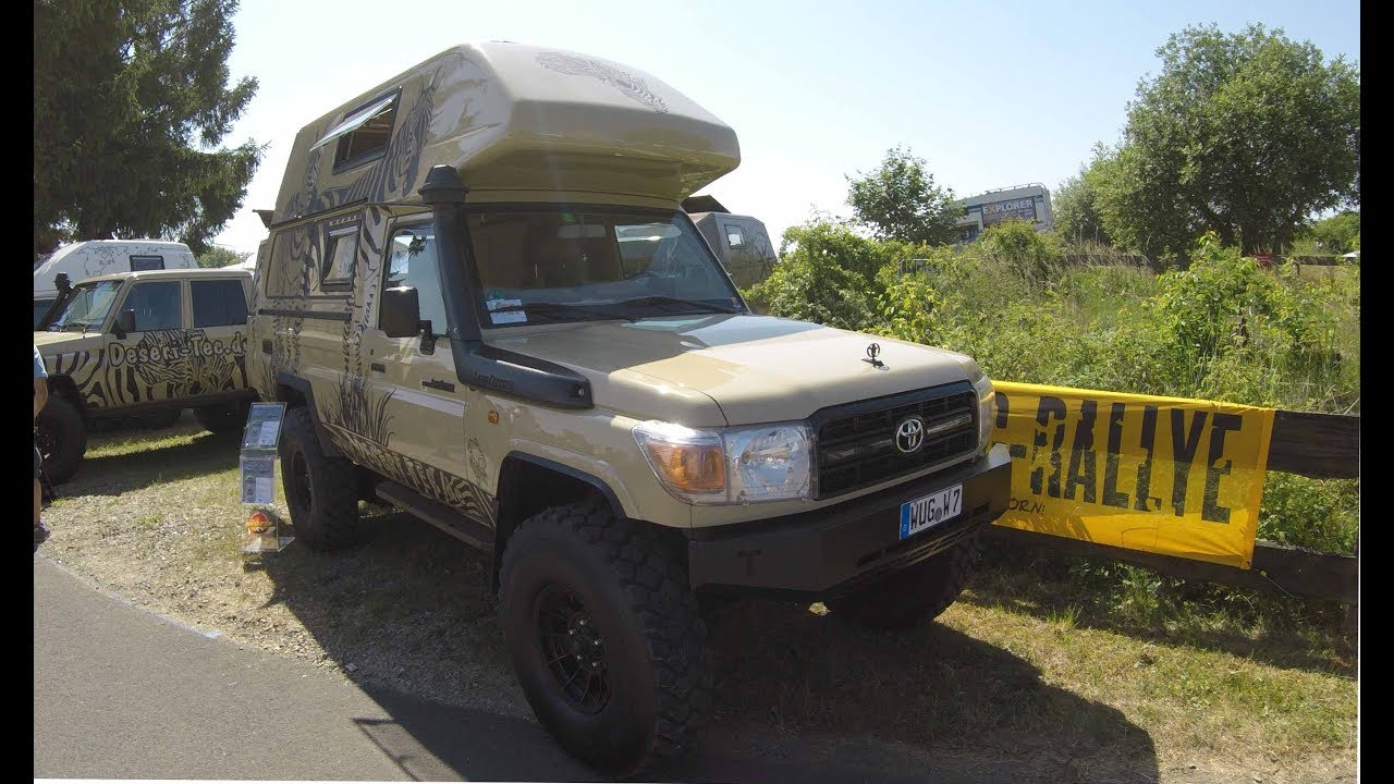 Toyota Land Cruiser offroad RV Camper Van expedition car by Desert Tec ...