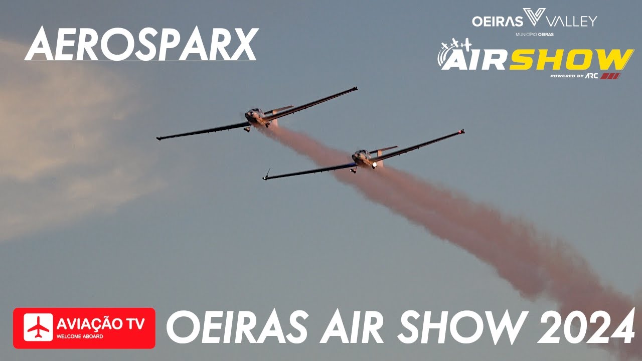 AeroSPARX Smoke Show • Oeiras Air Show 2024 - YouTube