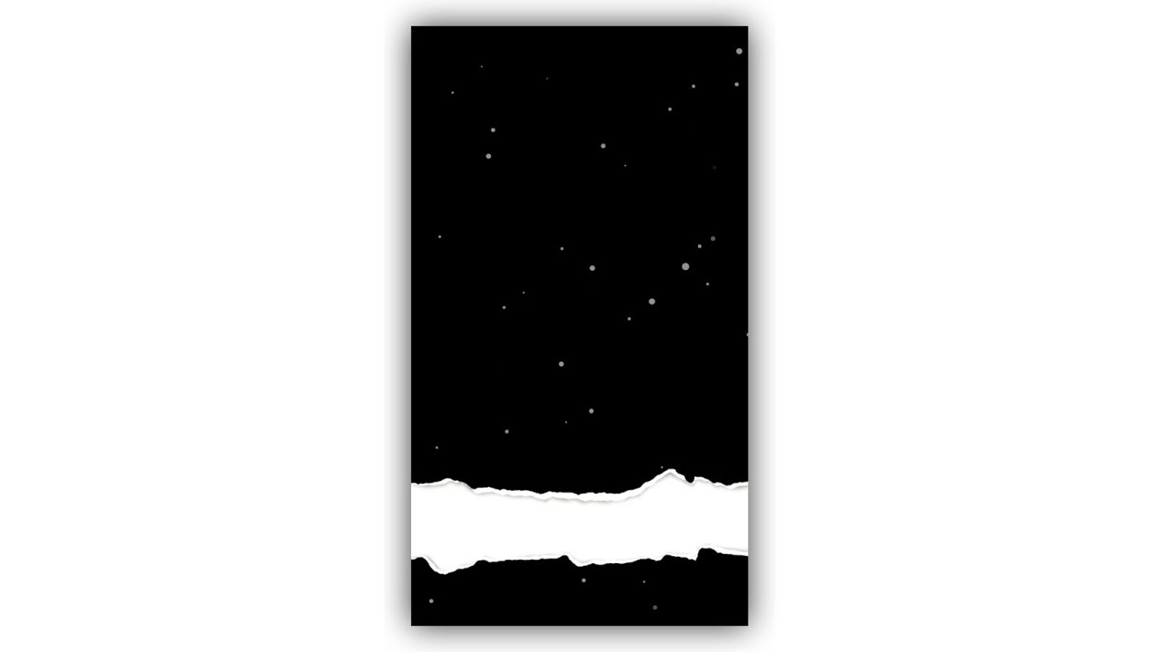 paper piece + Particle Black Screen Template Video | black screen ...