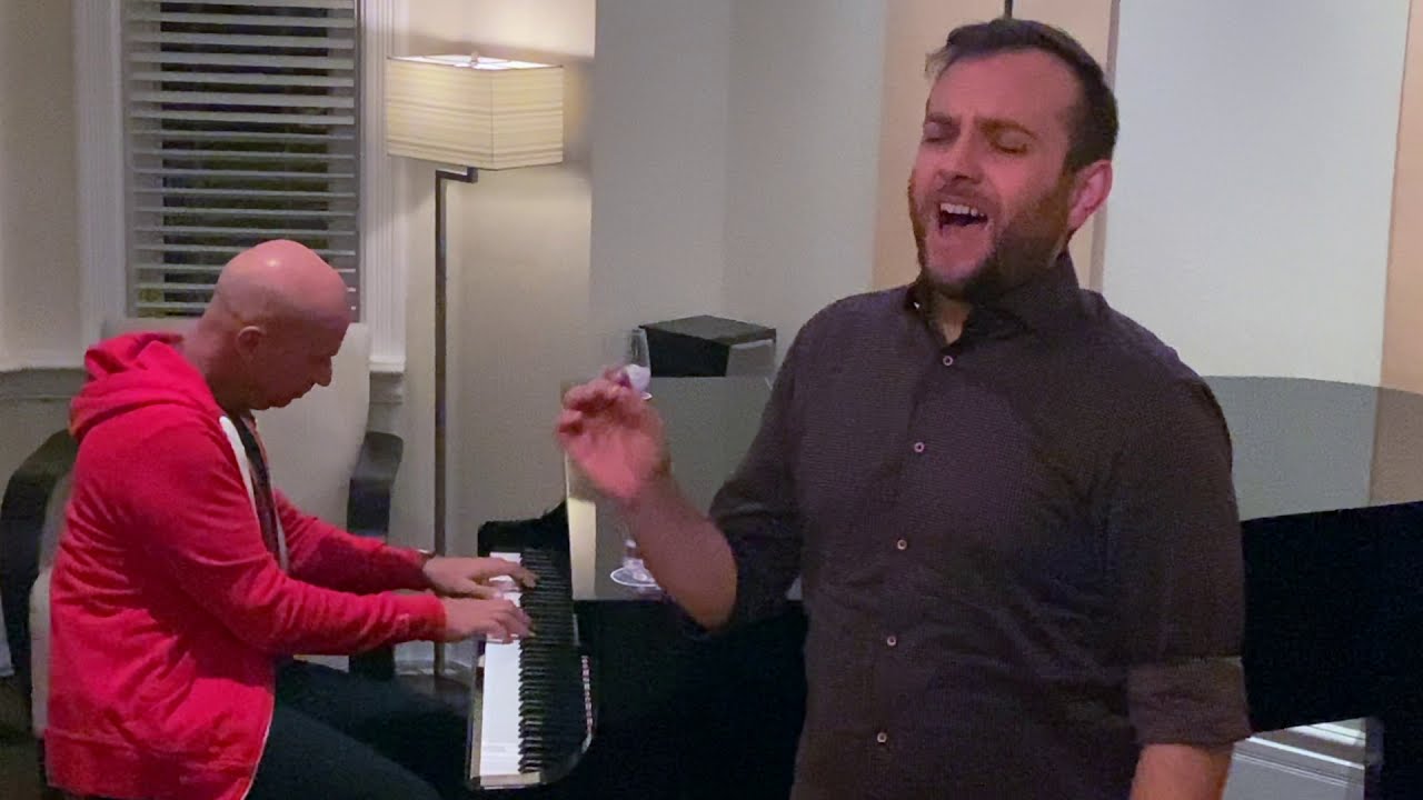 O Holy Night - Lucas MacKenzie ft Andreas Souvaliotis on piano - YouTube