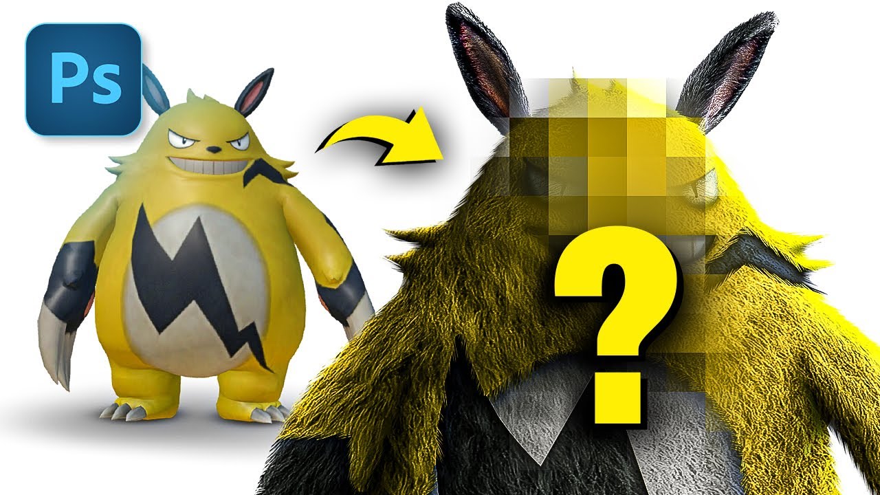 I Made Palworld ULTRA REALISTIC Using Photoshop! | Photo Manipulation ...