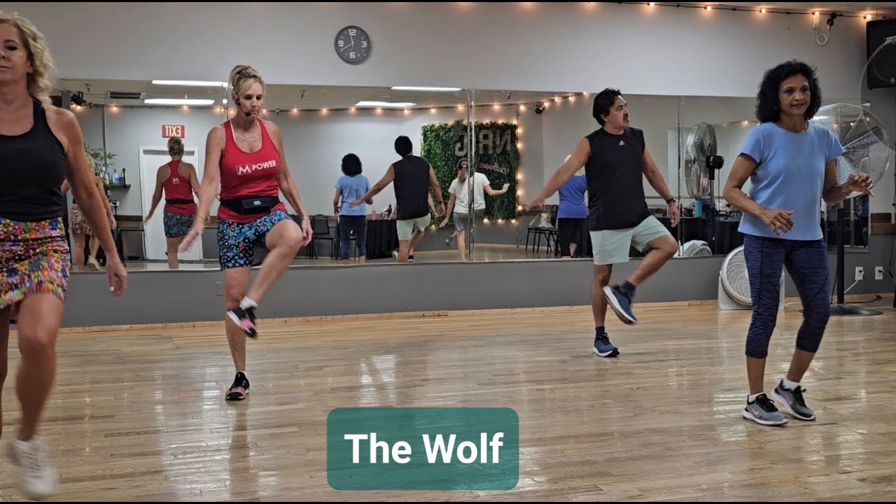 The Wolf #LineDance #NRG #Teach - YouTube
