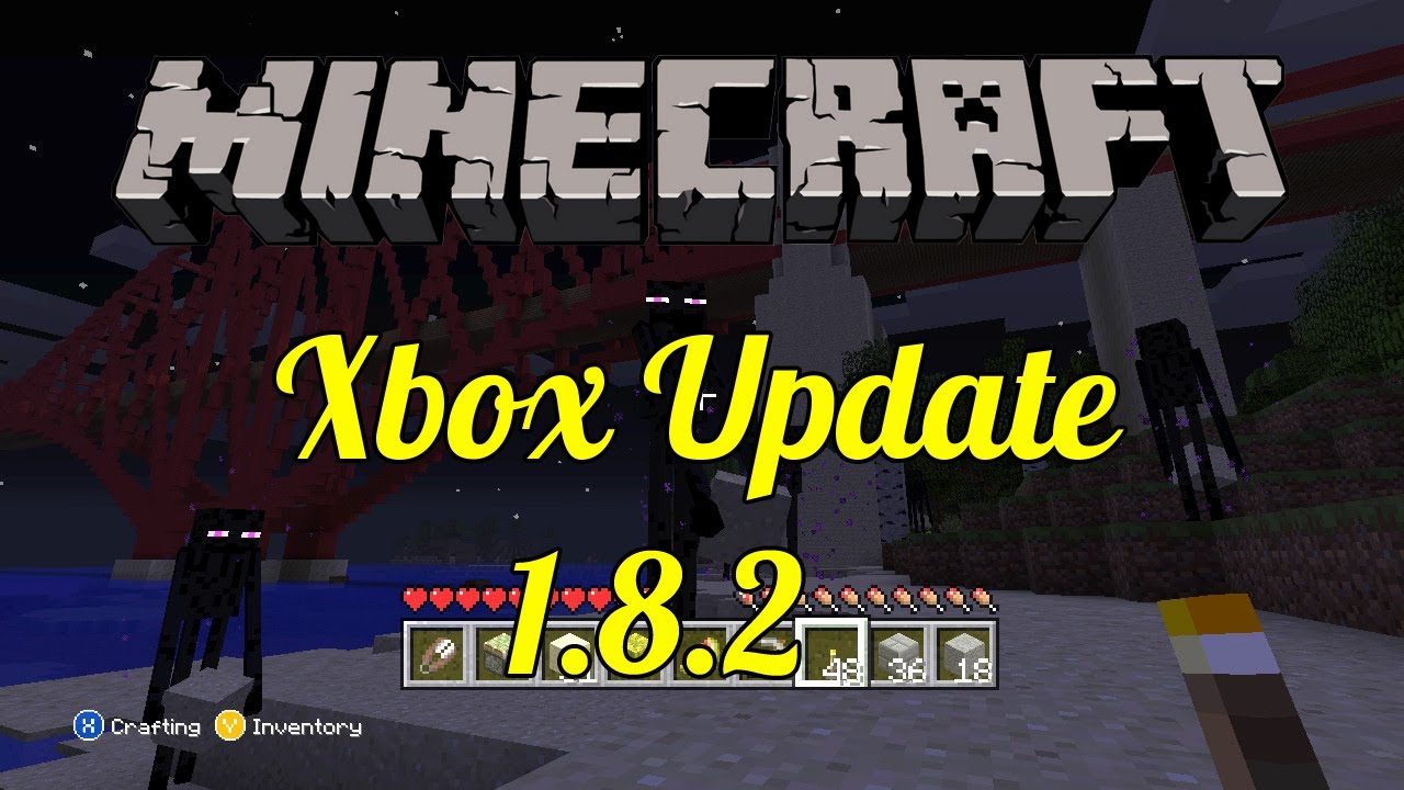 Minecraft Xbox Edition: 1.8.2 Update Review - YouTube