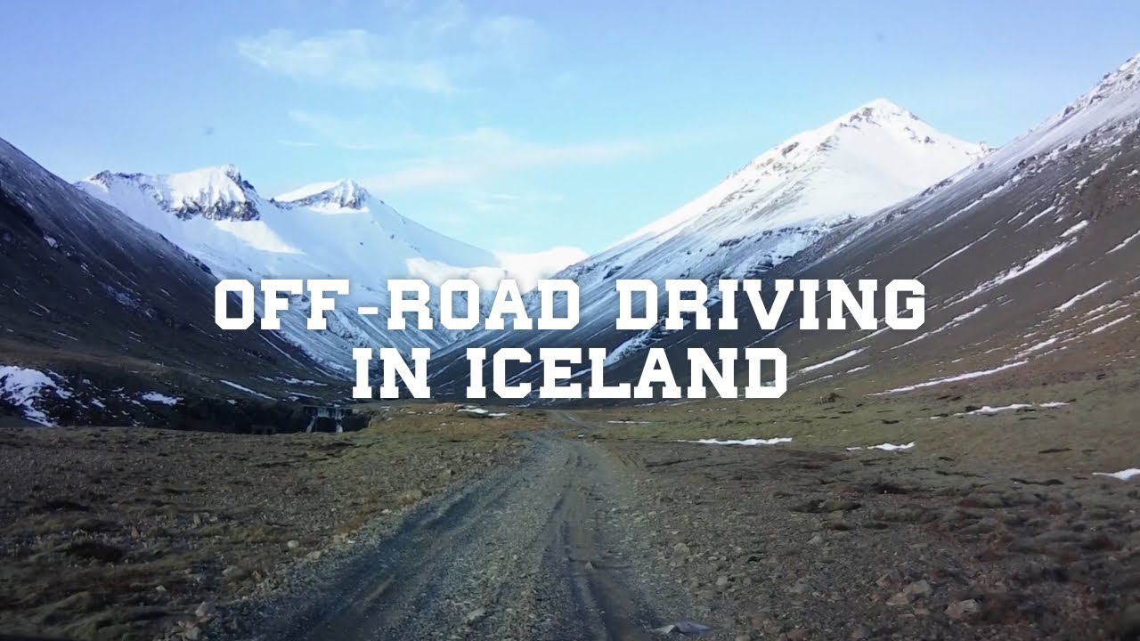 🚘 아이슬란드의 흔한 오프로드 | Off road driving in ICELAND - YouTube