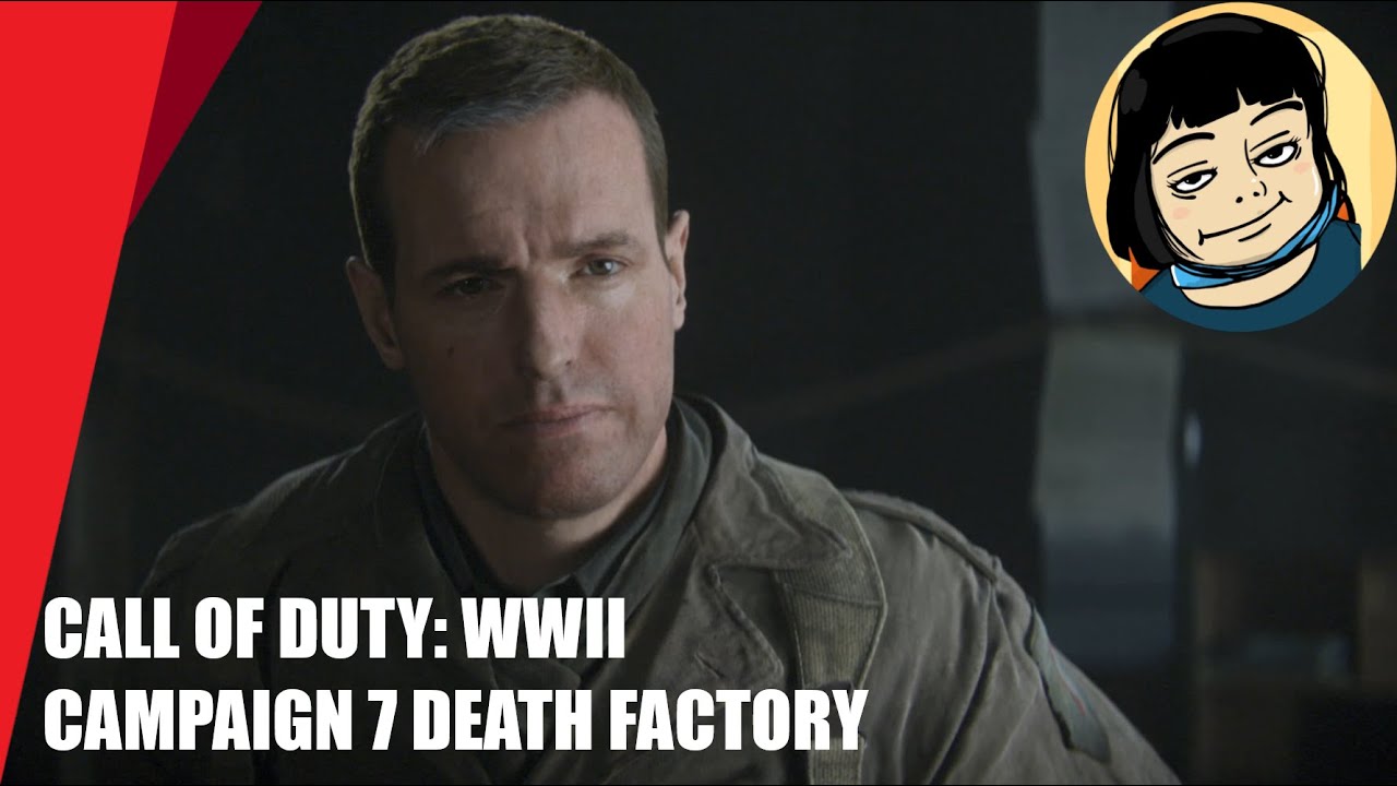 [Call of Duty WWII 4K] Campaign 7 Death Factory Hardened Perfectly game ...