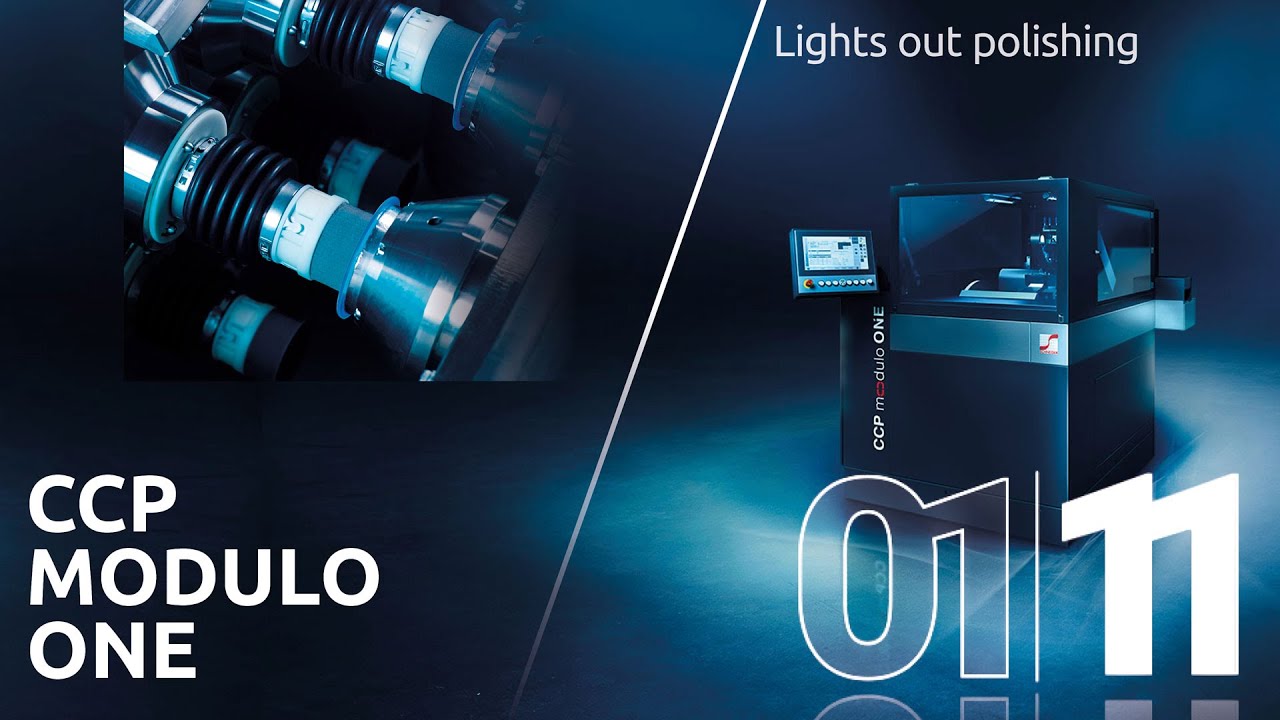 CCP Modulo ONE - Polishing - SCHNEIDER Optical Machines - YouTube