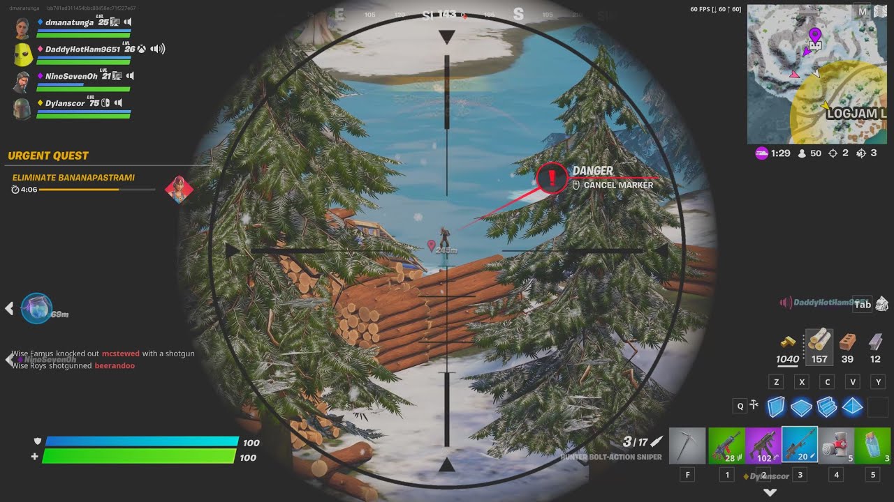 Needle Through Water - Fortnite - YouTube