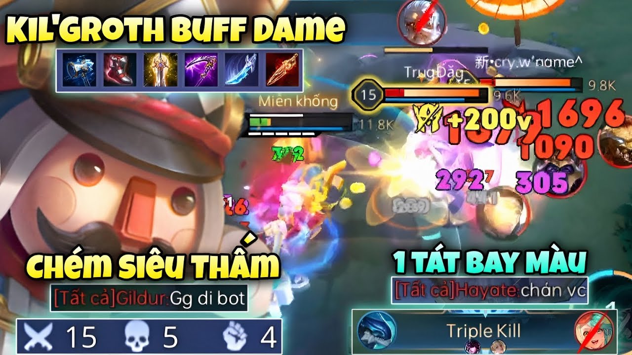 Kil'Groth Buff Dame Ngầm " Dame Quá Khủng Khiếp Khi 1 Tát Bay Màu Cả ...