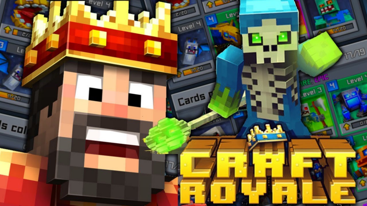 CLASH ROYALE RIP OFF?! CRAFT ROYALE! - YouTube