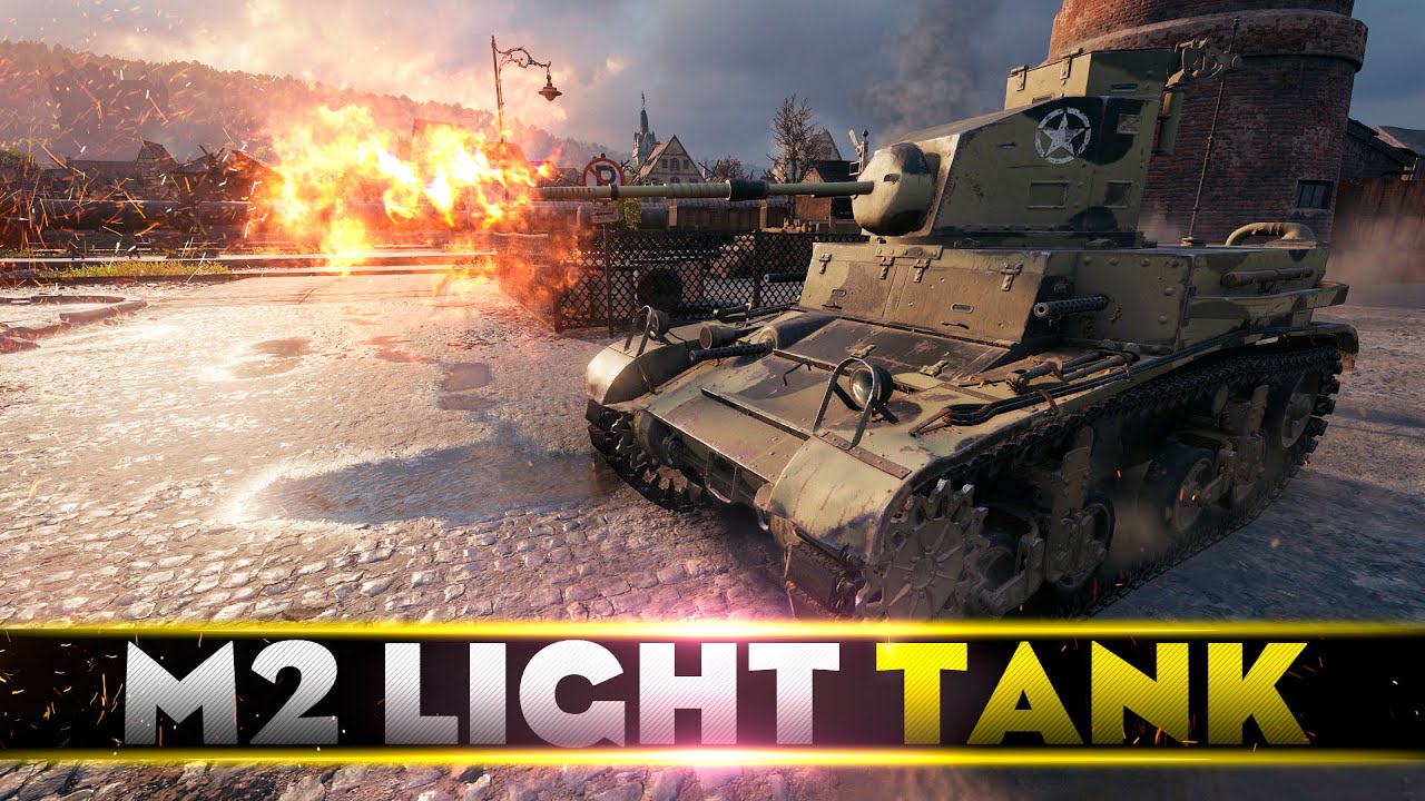 M2 Light Tank • 12 Frags • WoT Gameplay - YouTube