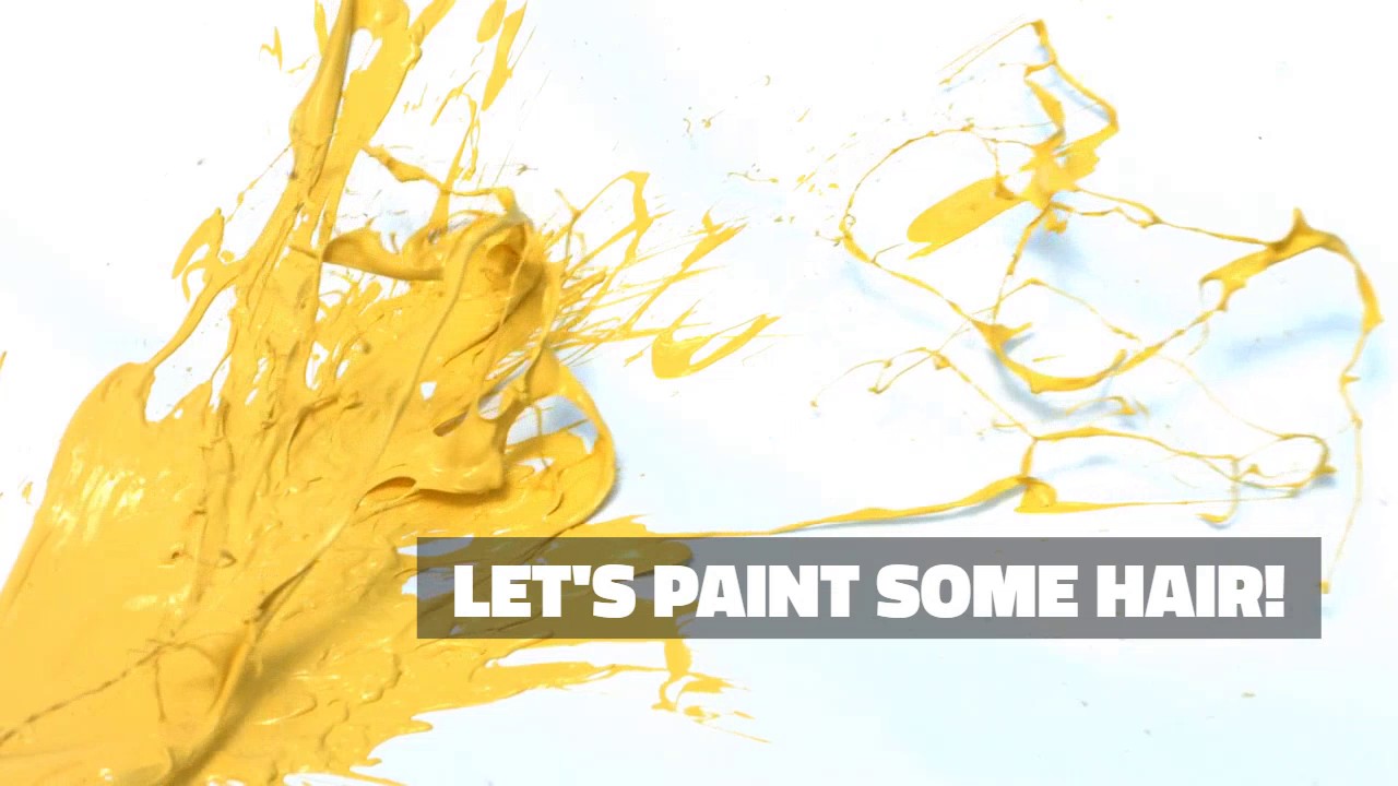 Let's paint some hair - IMPACT Cosmetology - YouTube