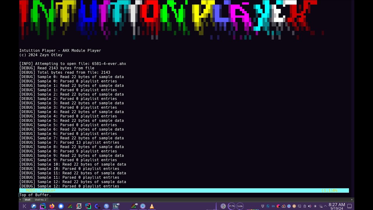 Intuition AHX Player - Parser Complete - YouTube