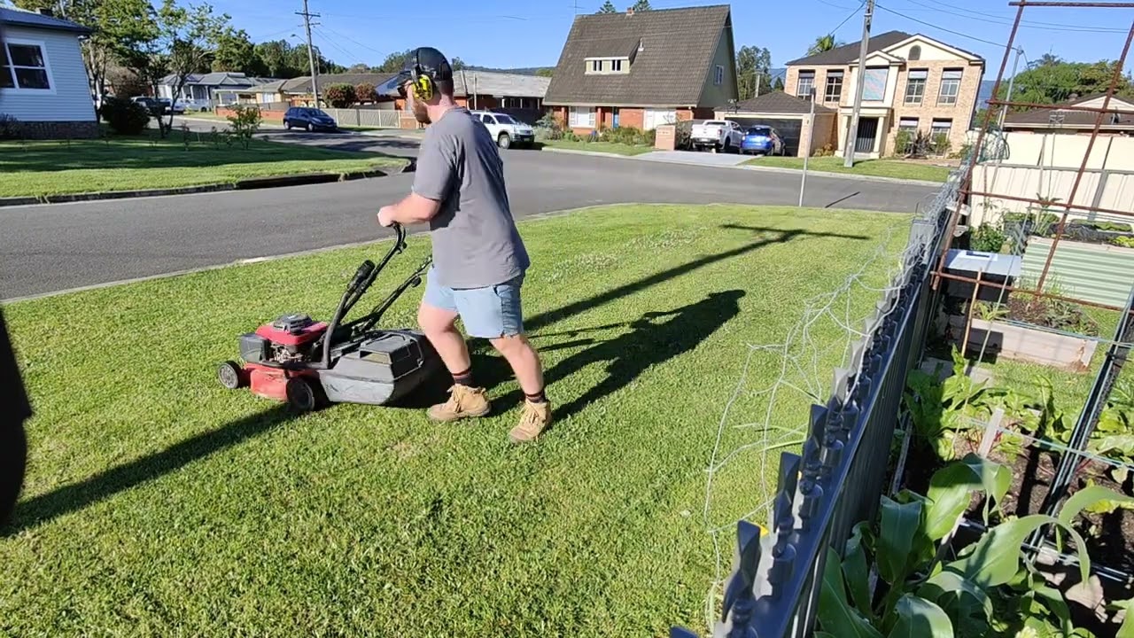 #100mows for Movember - Day 2. Quick mow Quick Video. Mowing lawns for ...