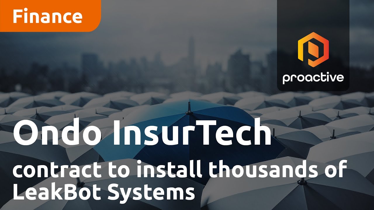 Ondo InsurTech signs contract to install thousands of LeakBot Systems ...
