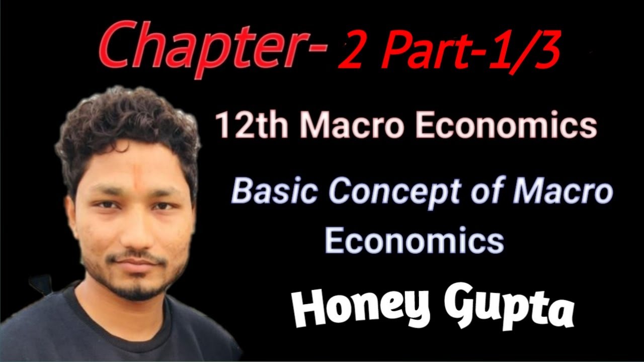 Basic Concept of Macroeconomic Class 12 || Chapter-2|| Part-1 || What is Macro Economics - YouTube