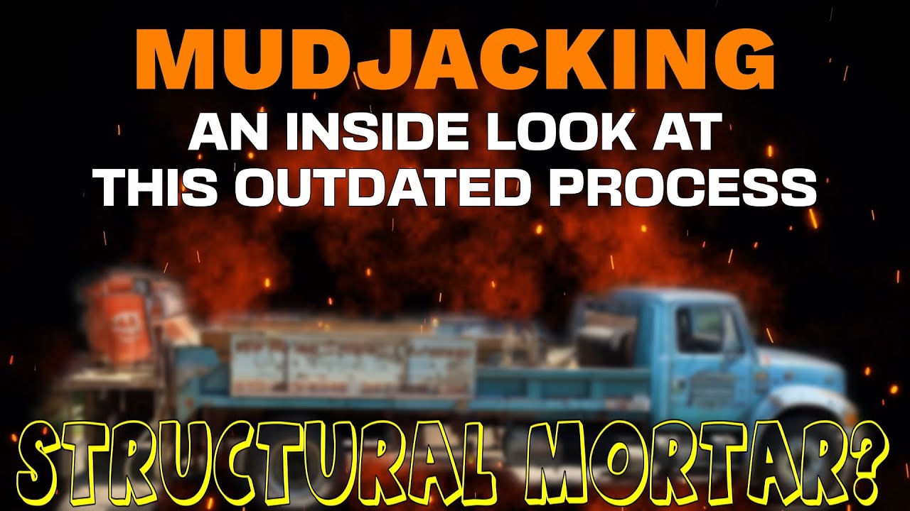 Mudjacking: An Inside Look At This Outdated Process - YouTube
