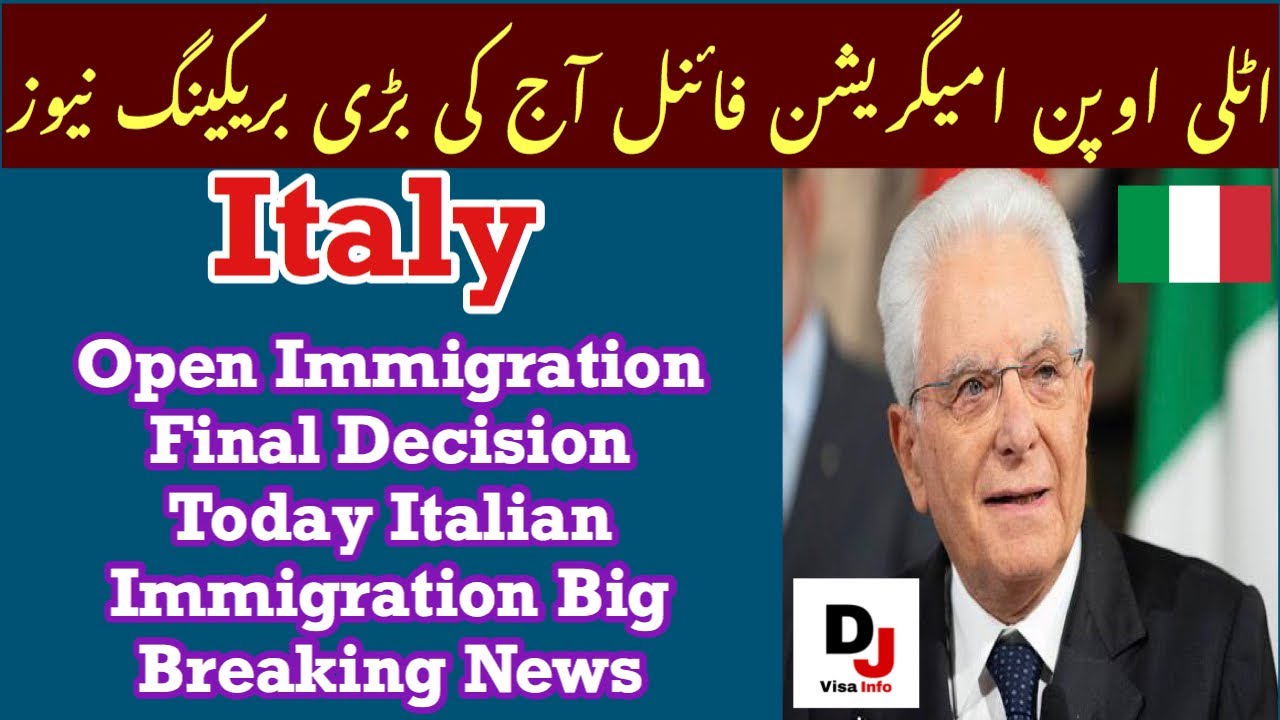 Italy Open Immigration 19-05-2020 Big Breaking News Once Again 2020 ...