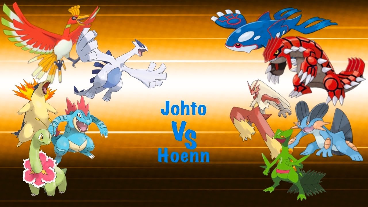 Pokemon battle Gen 2 vs Gen 3 Pokemon Ultra Sun Ultra Moon(best 2 out ...