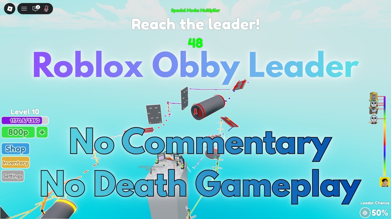 Roblox Obby Racer Calm Gameplay (No Deaths) - YouTube