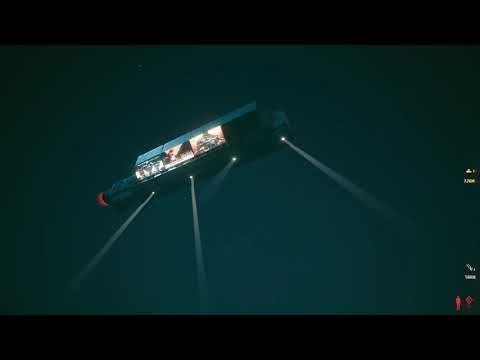 Cyberpunk 2077 blimp - YouTube
