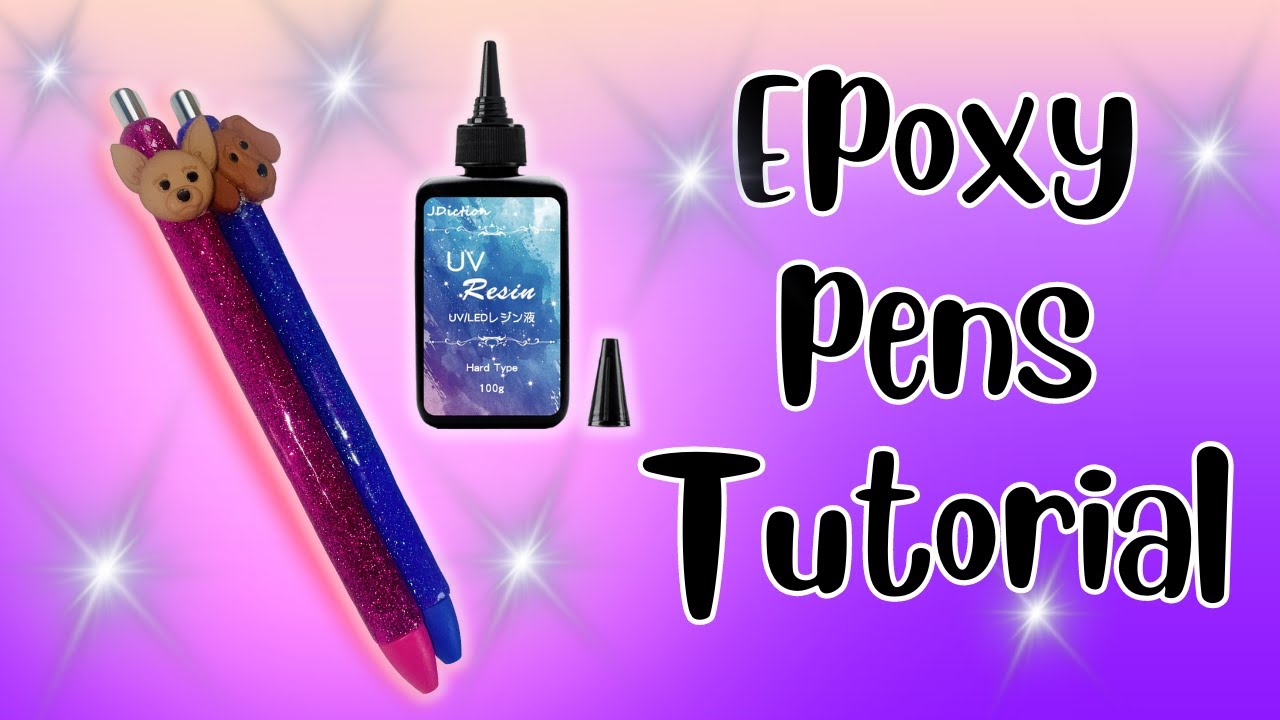 How To Make Glitter Pens UV Resin YouTube how-to-make-glitter-pens-uv-resin-youtube