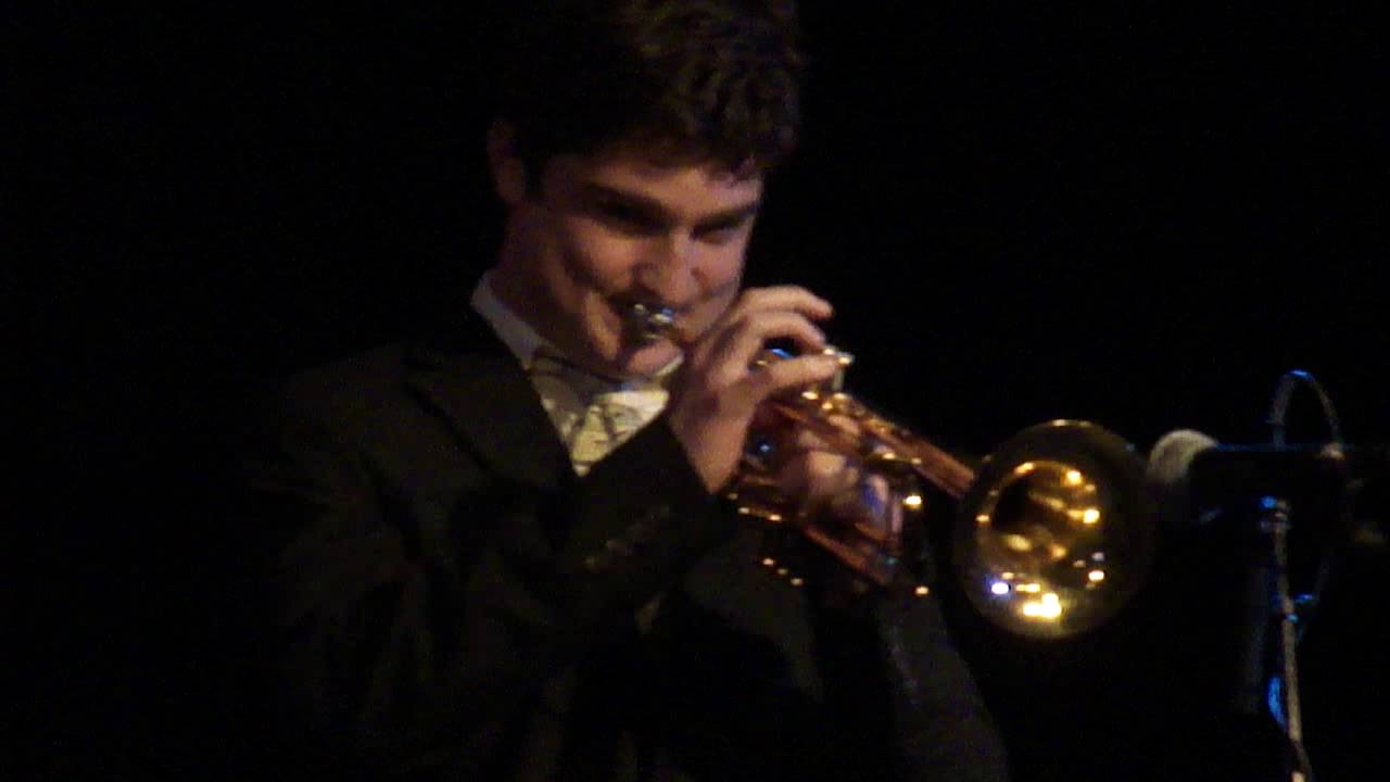 Gabriel Kleer (trumpet) playing Eternal Triangle (with CHS jazz) - YouTube