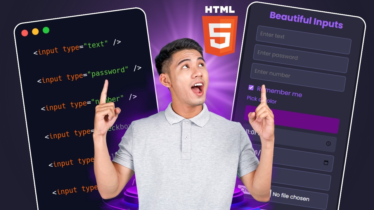 Top 12 Must Know🔥 Html Input Designs For Stunning Web Forms Dark Theme Htmlcss Youtube