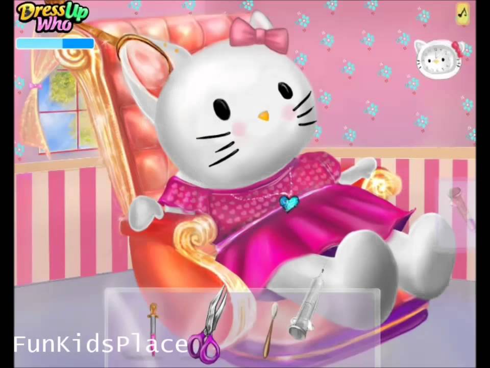 Sweet Hello Kitty Visits Ear Doctor Movie Play-Hello Kitty Games ...