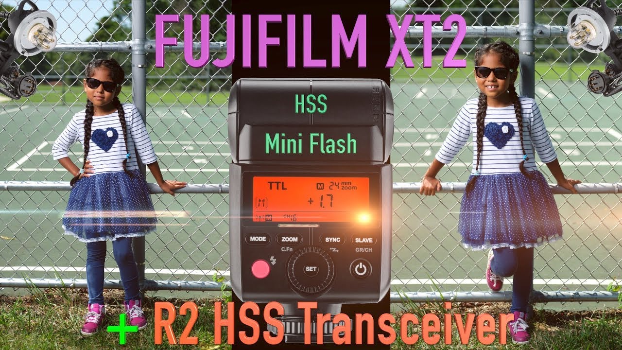FLASHPOINT HSS - FUJI XT2 mini -flash R2 w/ 35mm F2 | 50mm F2 - YouTube