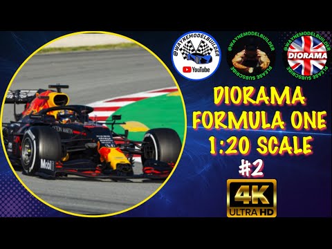 Formula One "The Apex" Diorama 1:20 #F1 (part 2) - YouTube