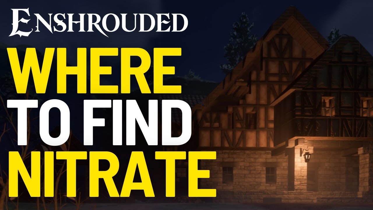 Where to Find Nitrate in Enshrouded - YouTube