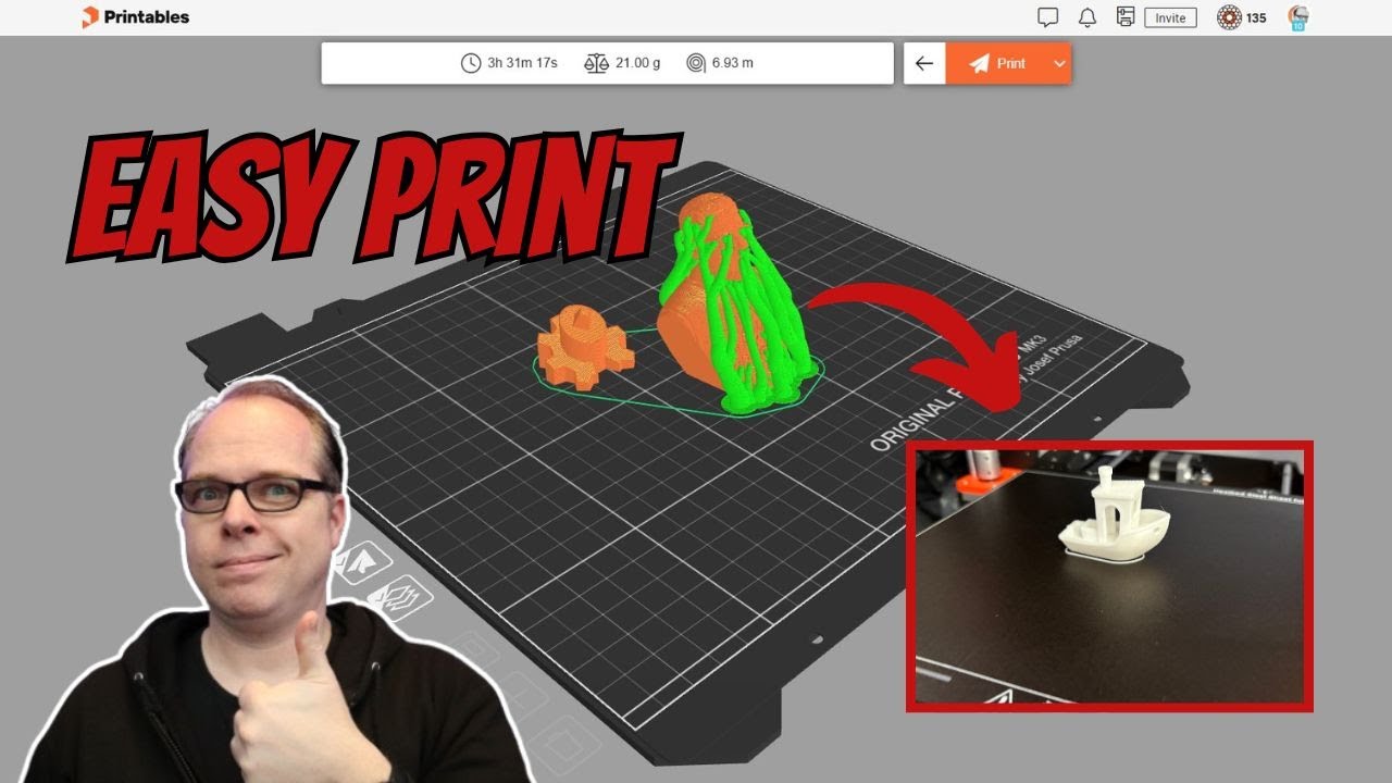 Prusa Easy Print - The New Online Slicer For Your Mobile - YouTube