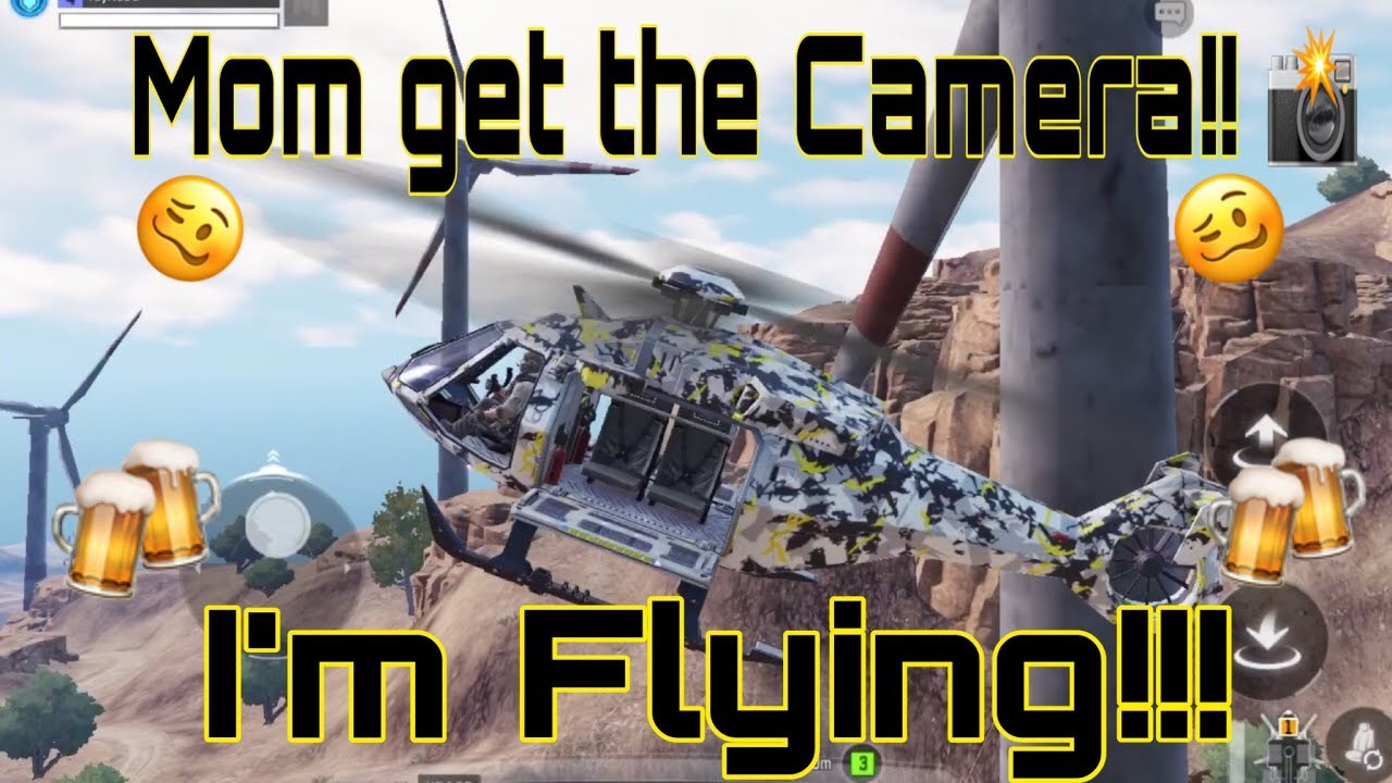 CALL OF DUTY MOBILE. (🍺 🚁Flying a Helicopter in Battle-Royale!🚁🍺) - YouTube