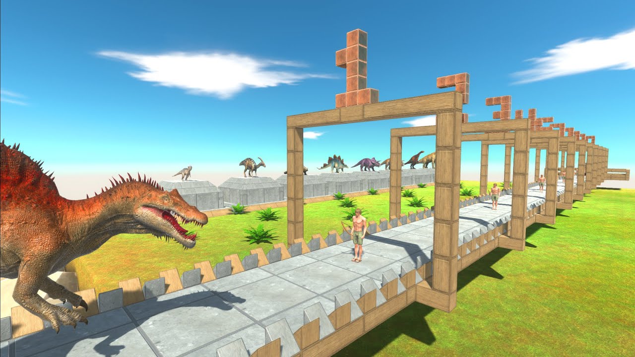 Archie the archer challenge for all dinosaurs - Animal Revolt Battle ...