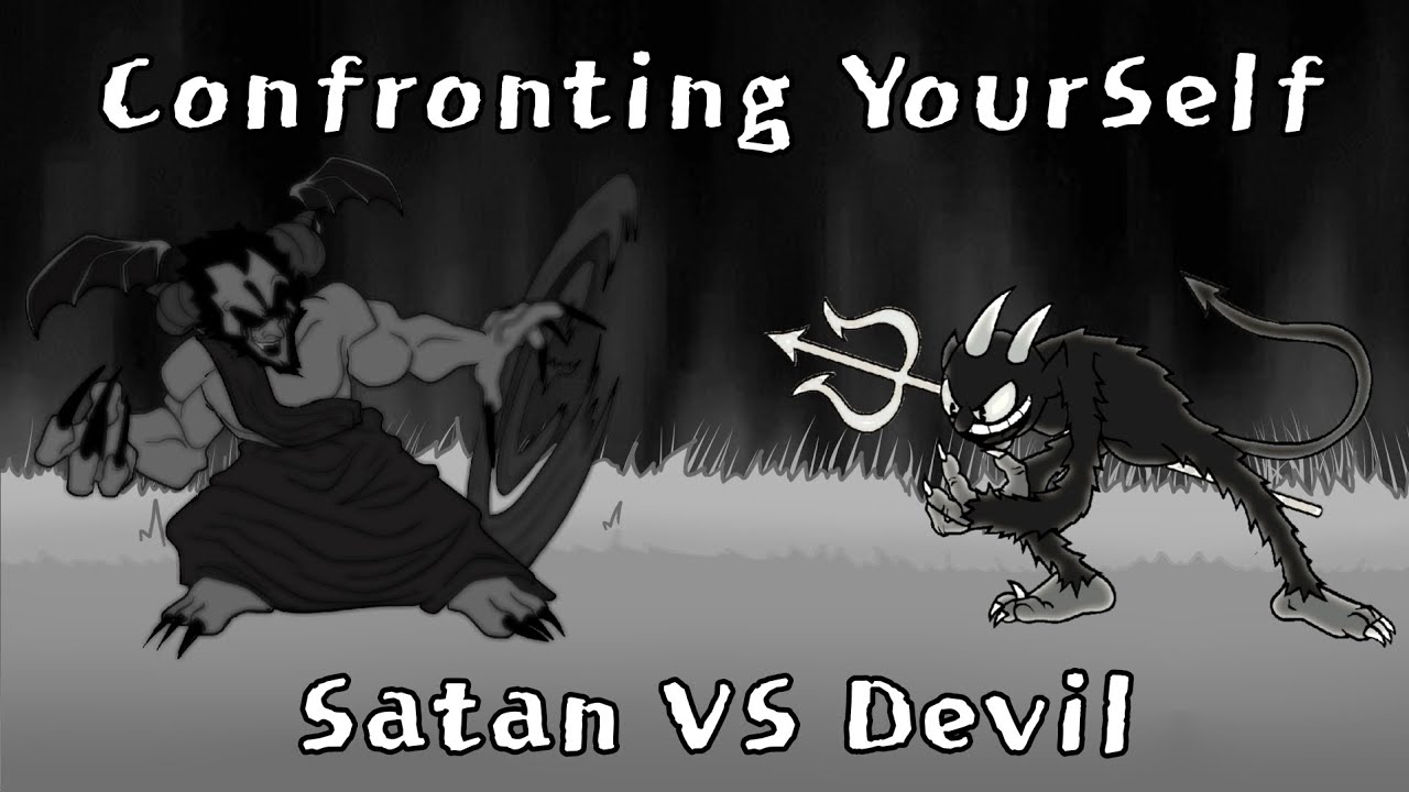 [FNF] - Confronting Yourself but Satan VS Devil sing it - YouTube