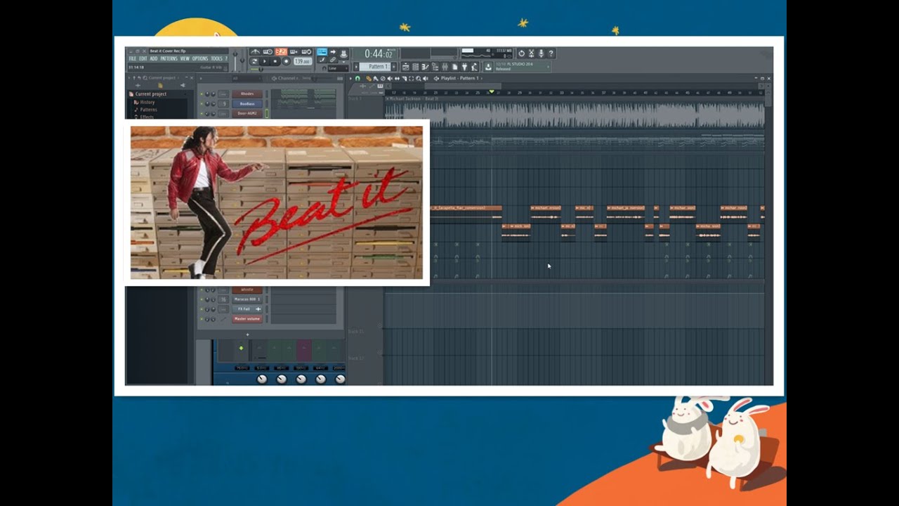 Michael Jackson - Beat It【Remake By 喵步小雨中】FL Studio - YouTube
