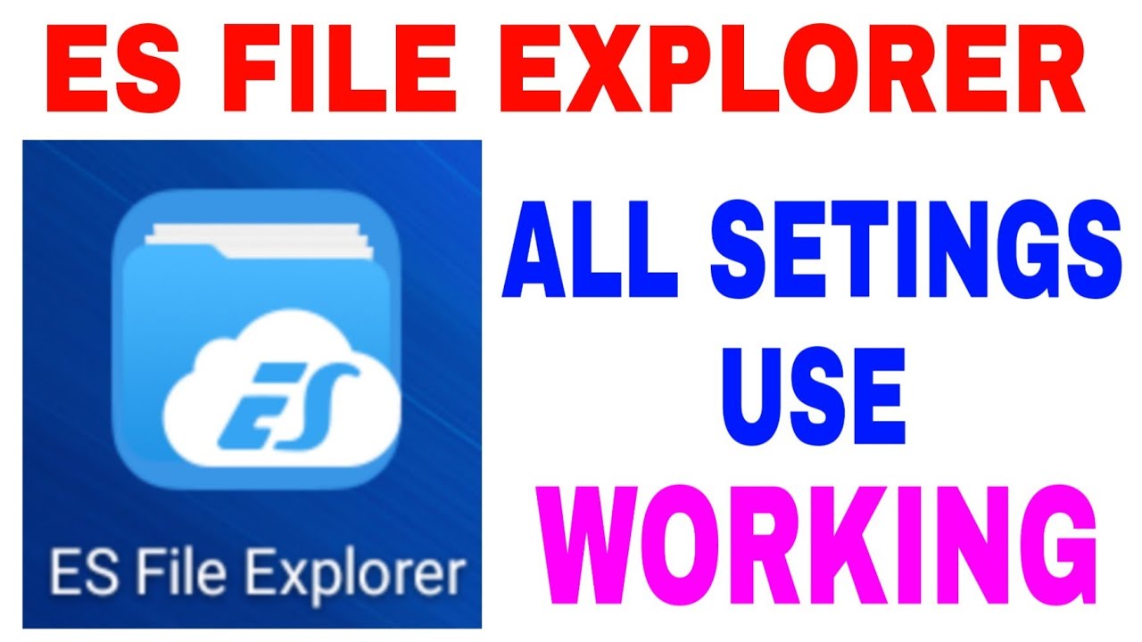 #esfileexplore ES FILE EXPLORER in hindi - YouTube