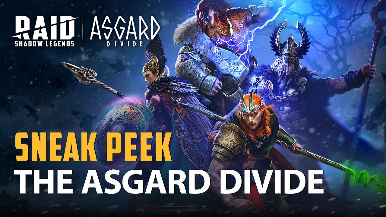 RAID: Shadow Legends | The Asgard Divide Sneak Peek - YouTube