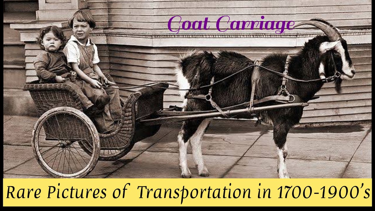Transportation around the World.. Very Rare Pictures 1700 - 1900 - YouTube