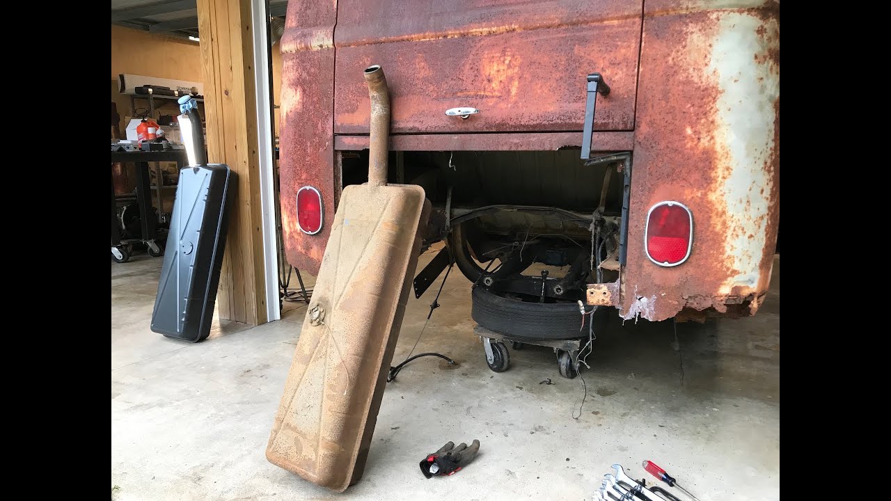 RUSTY'S ROTTEN TANK - VW BUS RESTORATION - 57 YEAR OLD GAS TANK ...