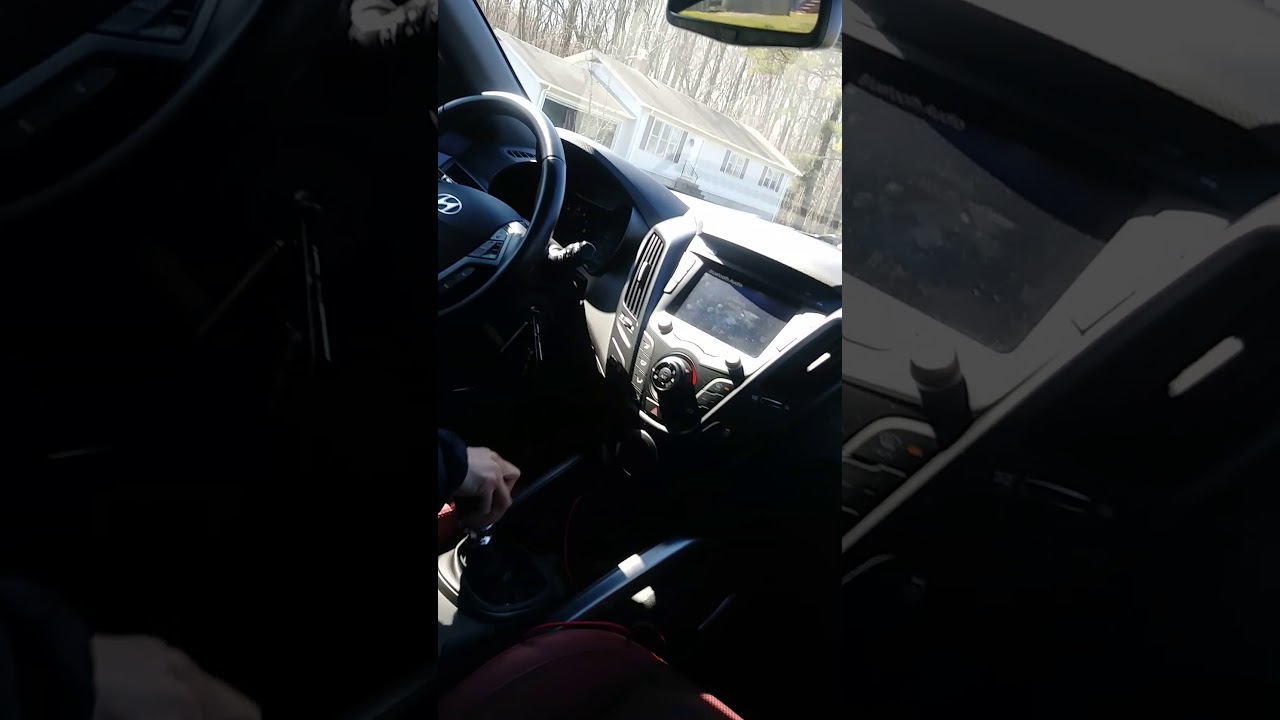 My girl driving stick - YouTube