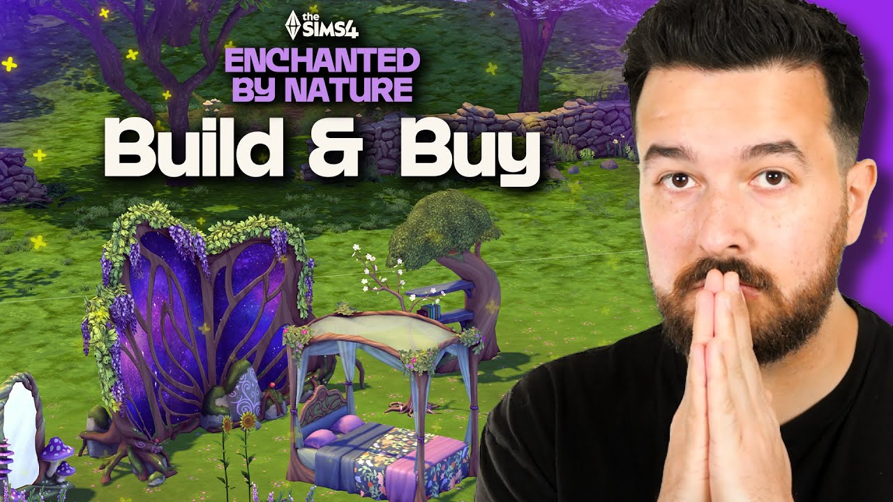 The Sims 4 Enchanted By Nature Build & Buy Overview - YouTube