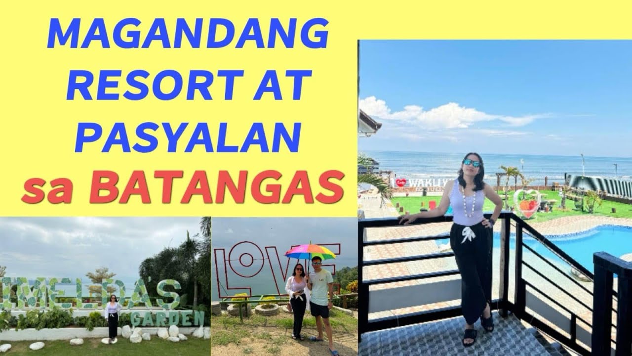 MAGANDANG BEACH FRONT RESORT AT PASYALAN SA BATANGAS | LUCKY WAKU-WAKU ...
