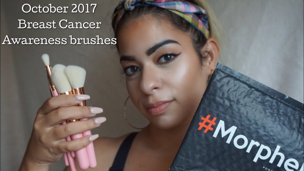 MorpheMe October 2017 "Breast Cancer Awareness" Brushes - YouTube