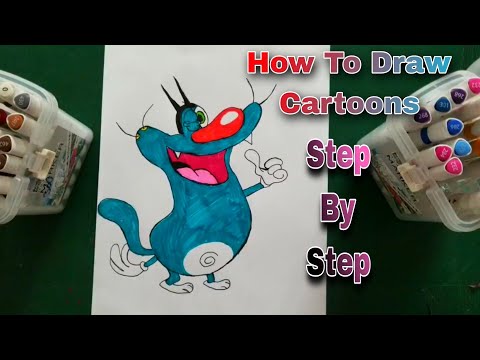 How To Draw Cartoons . Step By Step . See It - YouTube
