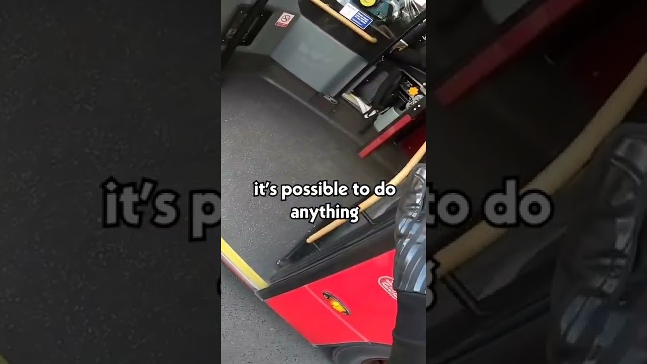 Getting Squashed By A Bus Driver... - YouTube